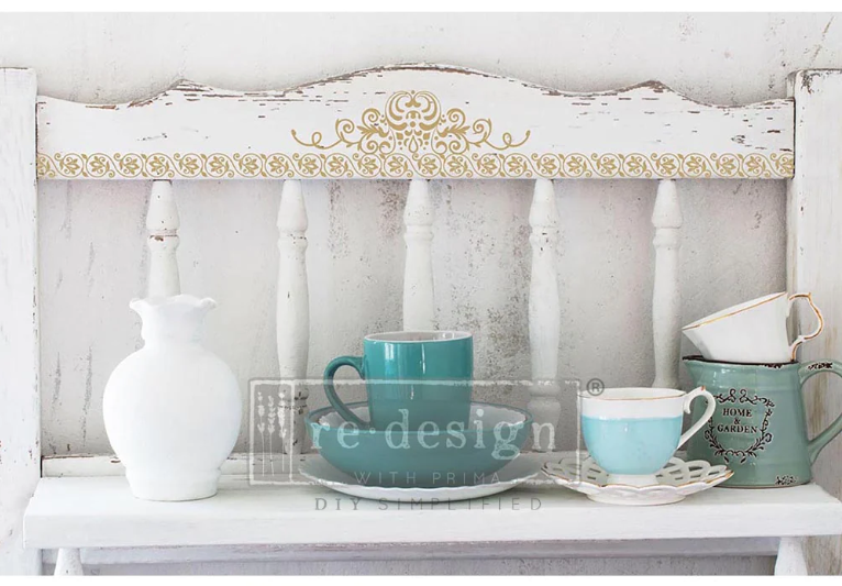 Gold Foil - Transferts d'image - Gilded Inlay Scroll – Boutique Paon d'Art