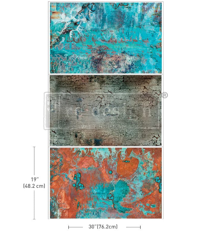 Papier découpage - Rustic Romance (Paquet triple) – Boutique Paon d'Art